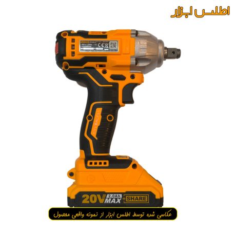 بکس + پیچ گوشتی شارژی براشلس اینکو مدل CIWLI20208 – اطلس ابزار
